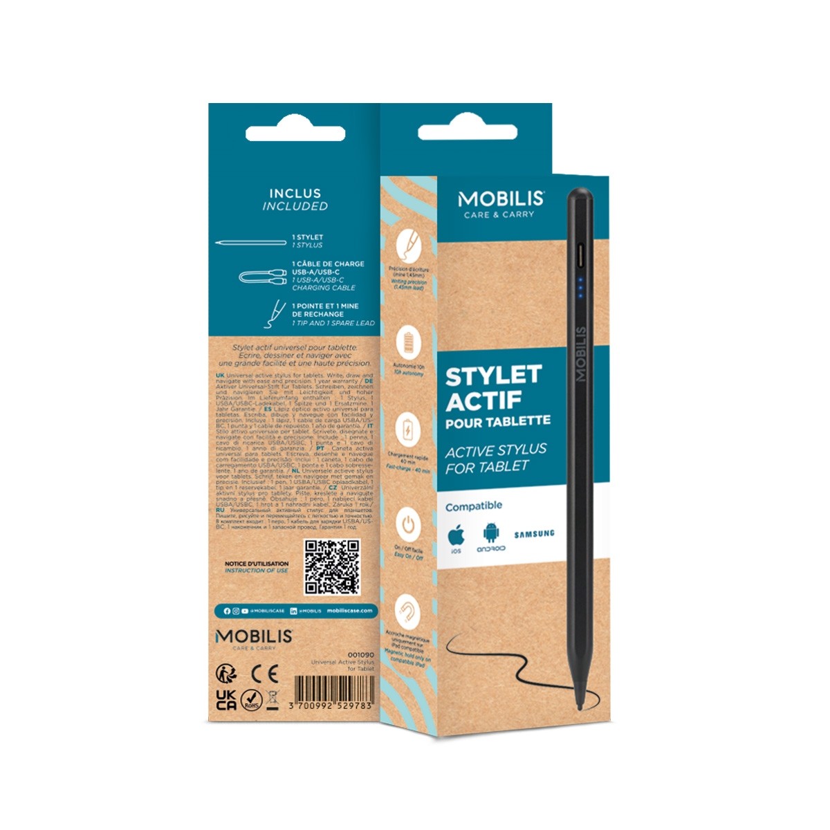 Stylet actif universel pour tablette