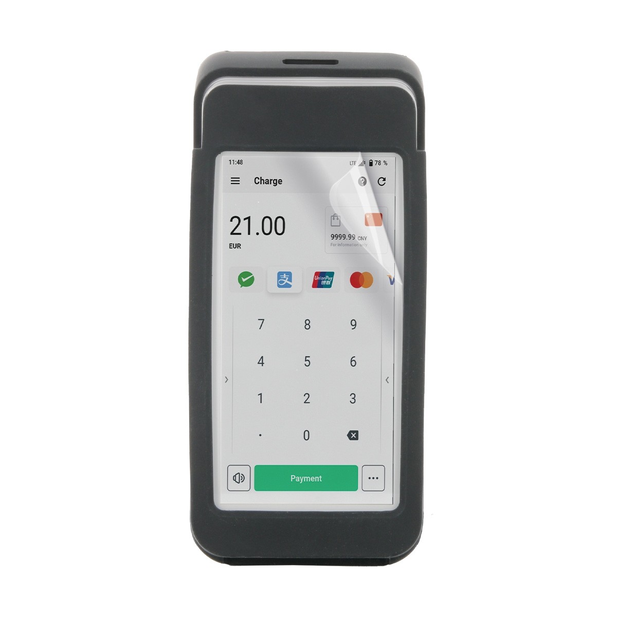 Protège-écran pour Pax A920 PRO - Incassable & anti-chocs IK06 ...
