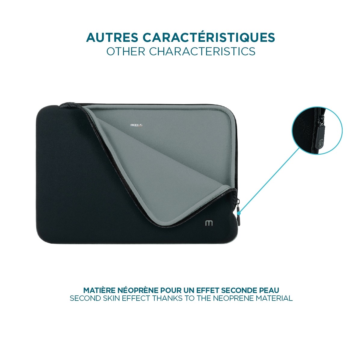 Housse en Néoprène pour Ordinateur Portable 14-16", Sac Pochette ...