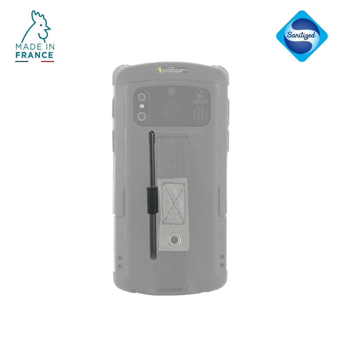 Coque de Protection Renforcée pour PDA durci Unitech EA510 avec Patte de Saisie et Porte-Stylet ...