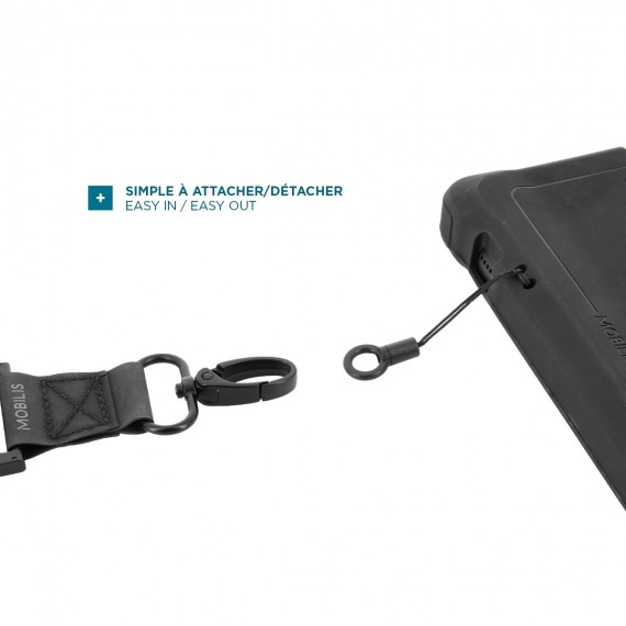 Universal shoulder strap with secure opening system + expandable pocket ...