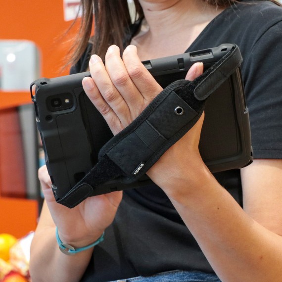 Universal handstrap with stylus holder 8"