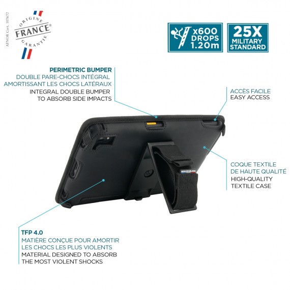 Activ + Pack protective case for Tablet 10'' Zebra ET40 - ET45