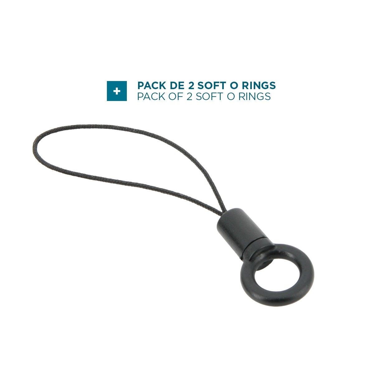 2 soft O rings for basic shoulder strap