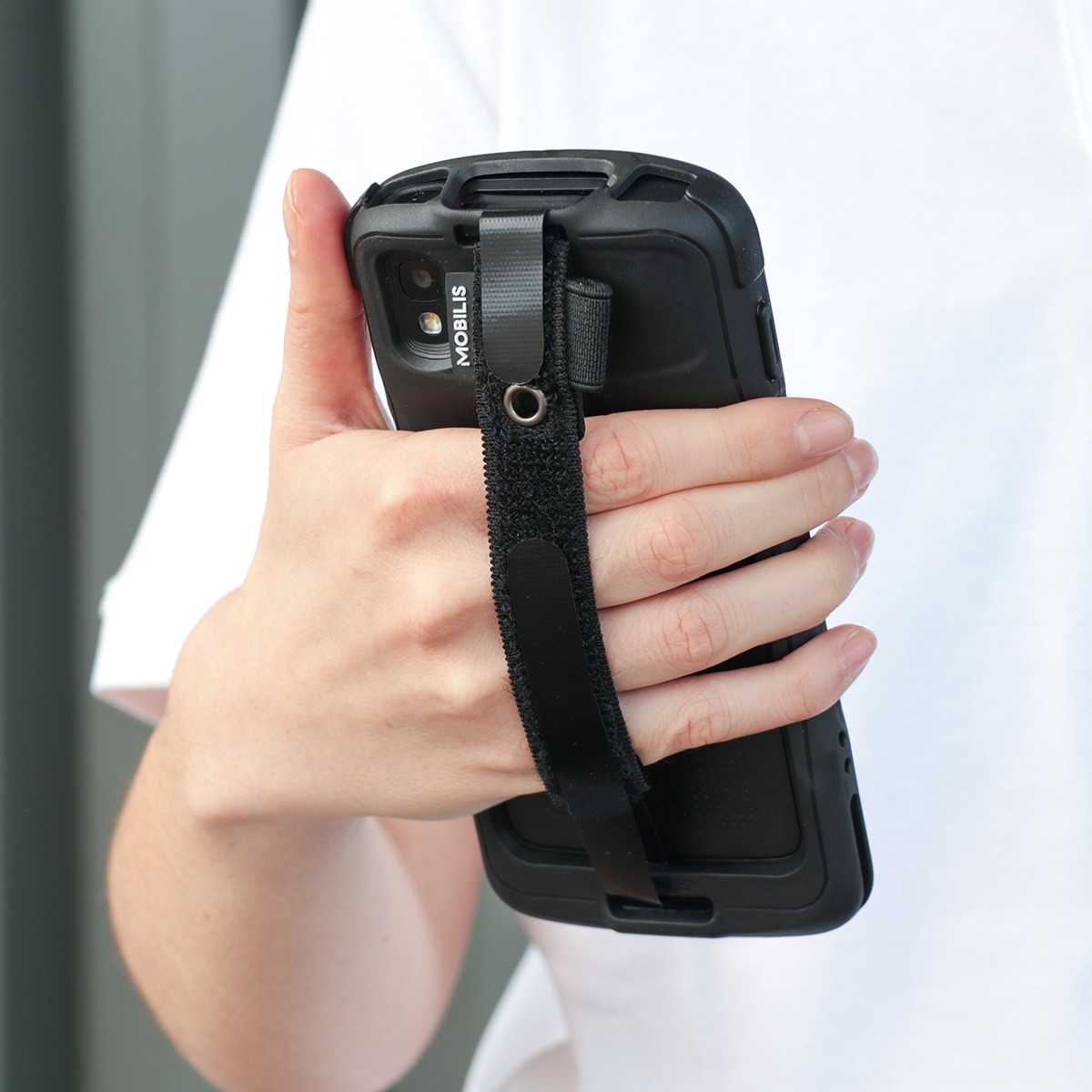 Universal elastic Hand strap with stylus holder