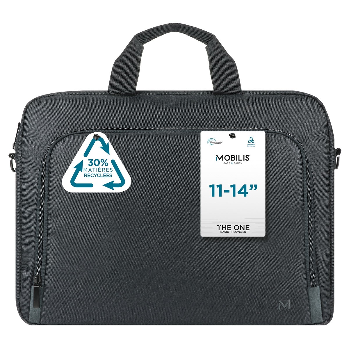 14 to 16inch laptop briefcase for travel and everyday commutes 30% recycled