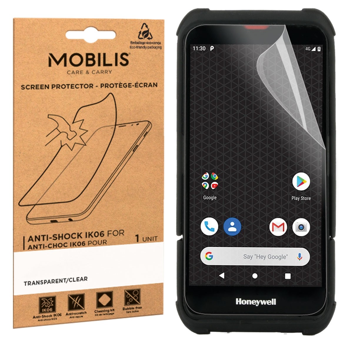 Screen Protection for Honeywell EDA52, Unbreakable, Anti Break, Anti ...