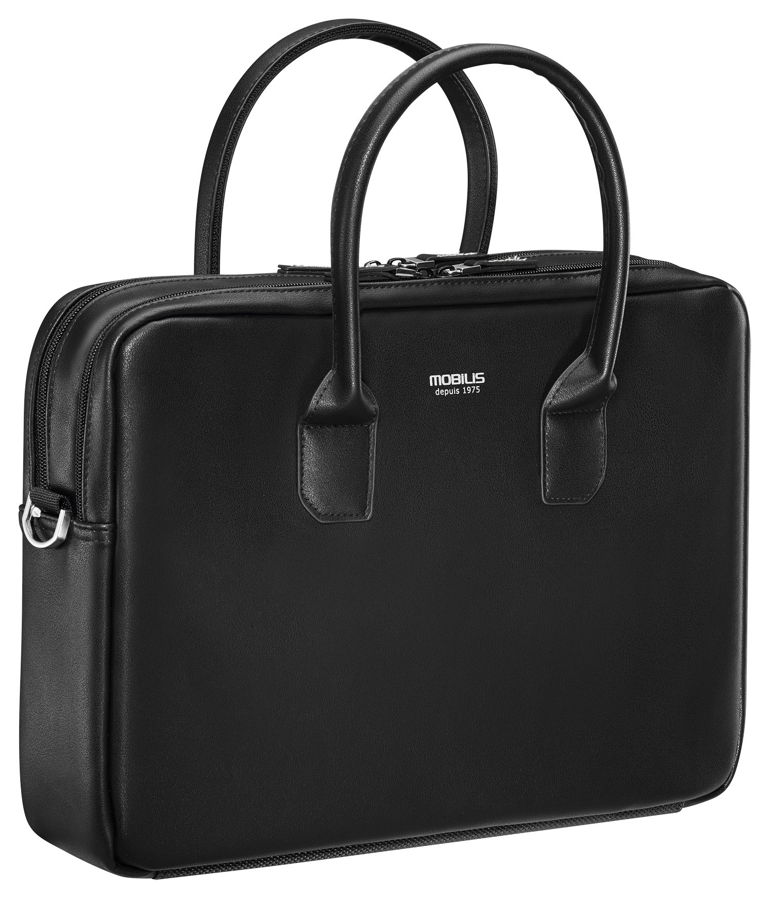 IT device black protective briefcase 11-14" with 2 compartments