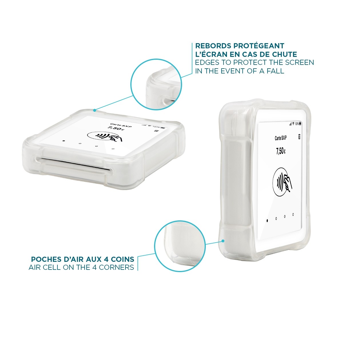 Rugged Case Payment Terminal SumUp Solo, Card Reader Cover, Shockproof ...