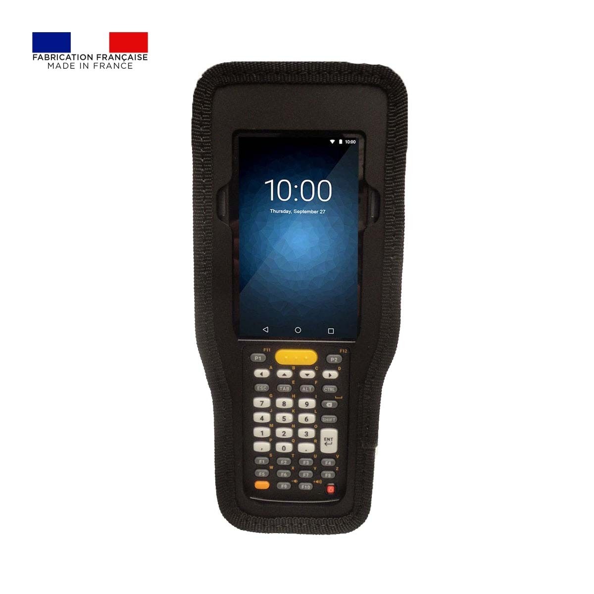 textile protective case for zebra mc3300 industrial scanner with trigger