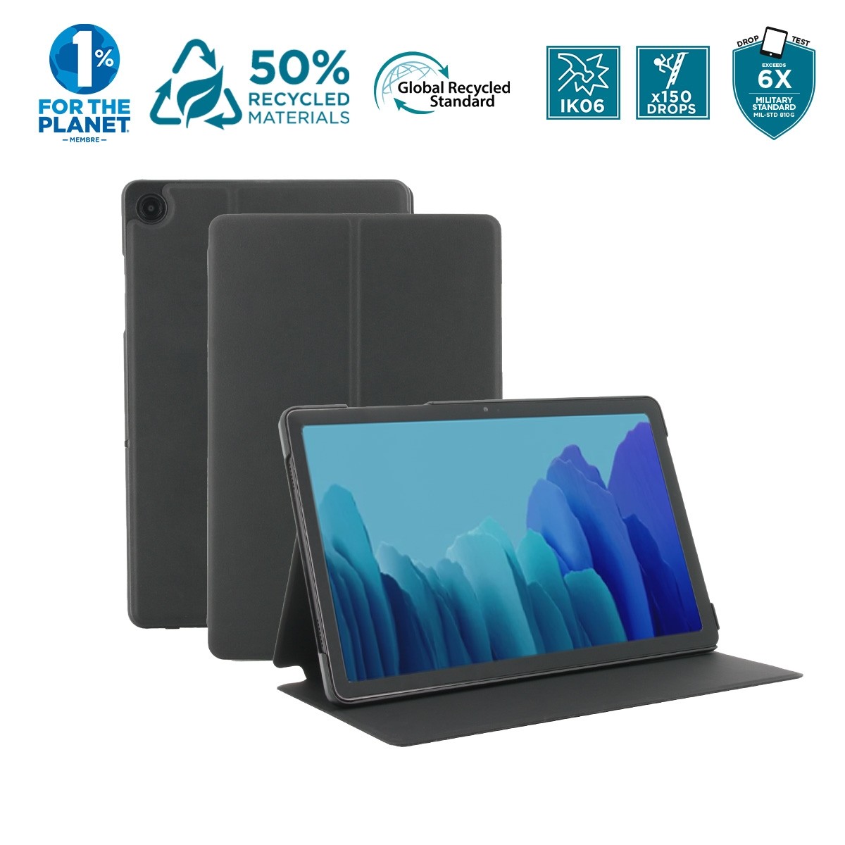 Eco-design protective case with flap for Galaxy Tab A11+ / Galaxy Tab ...
