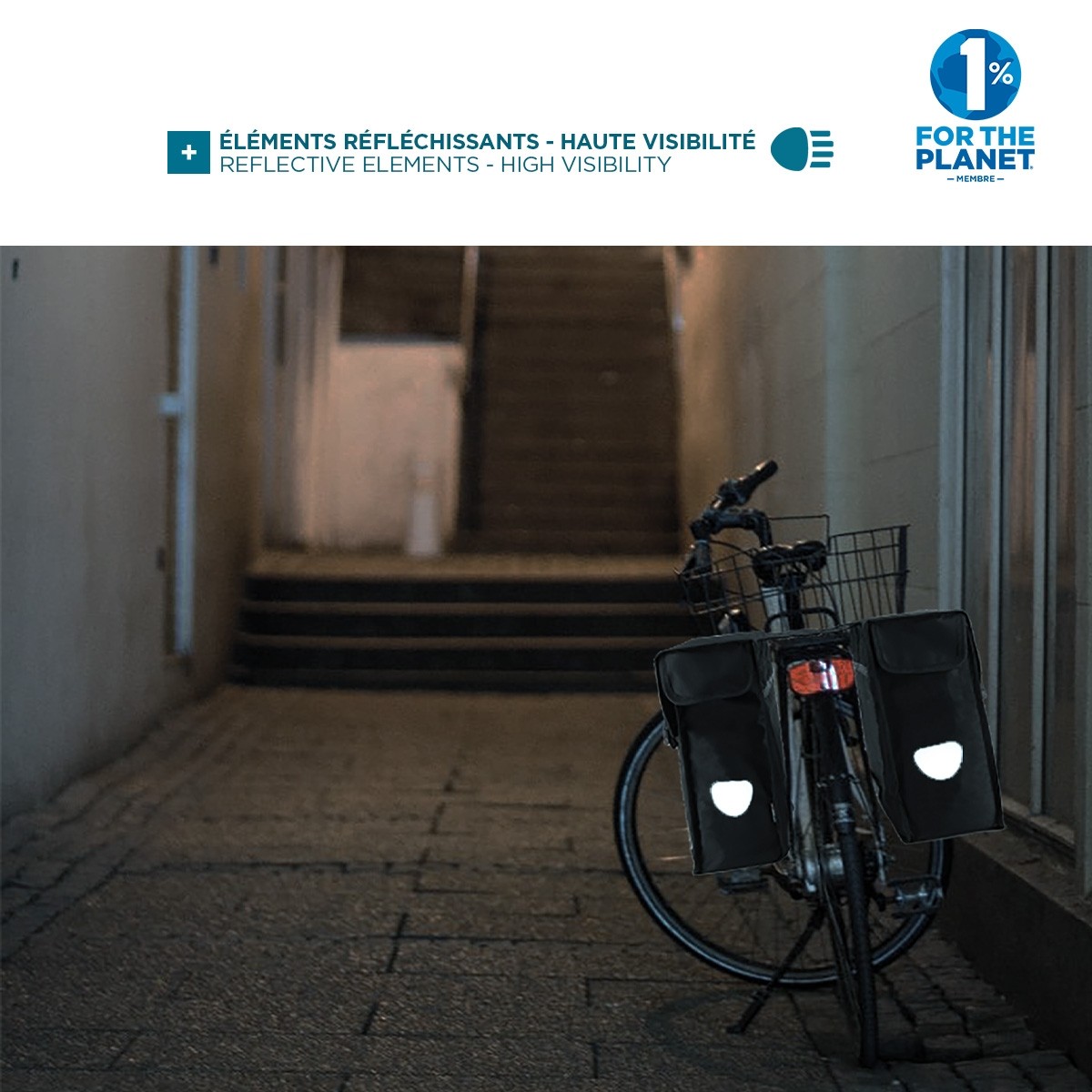 Bike Double Panniers Laptop Bag 2x15L, Adujustable Hokks, Bicycle ...