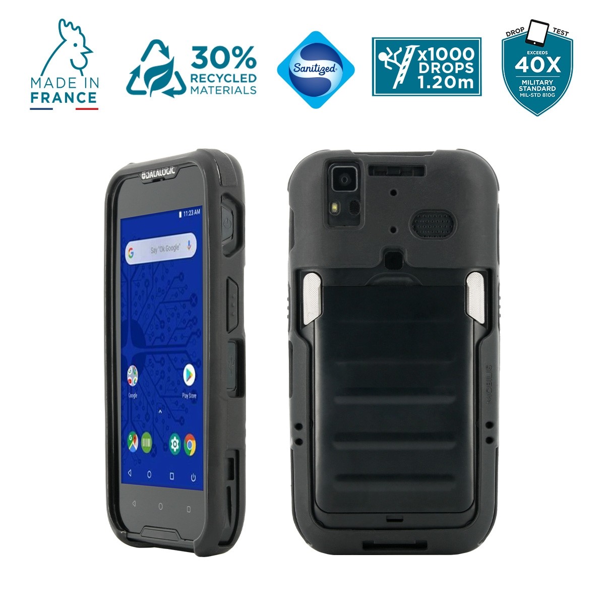 rugged case for Unitech Memor10 mobile scanner